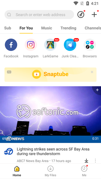 Snaptube para Android - Download